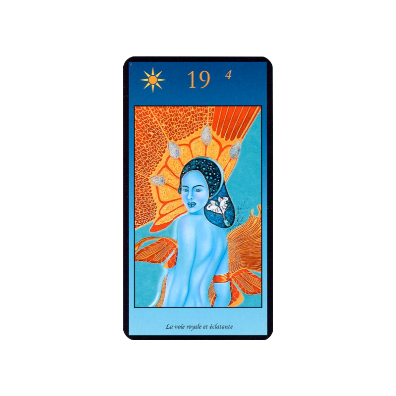 Tarot Béatrix Le Rayon Bleu en Vente Pas cher chez Mandala